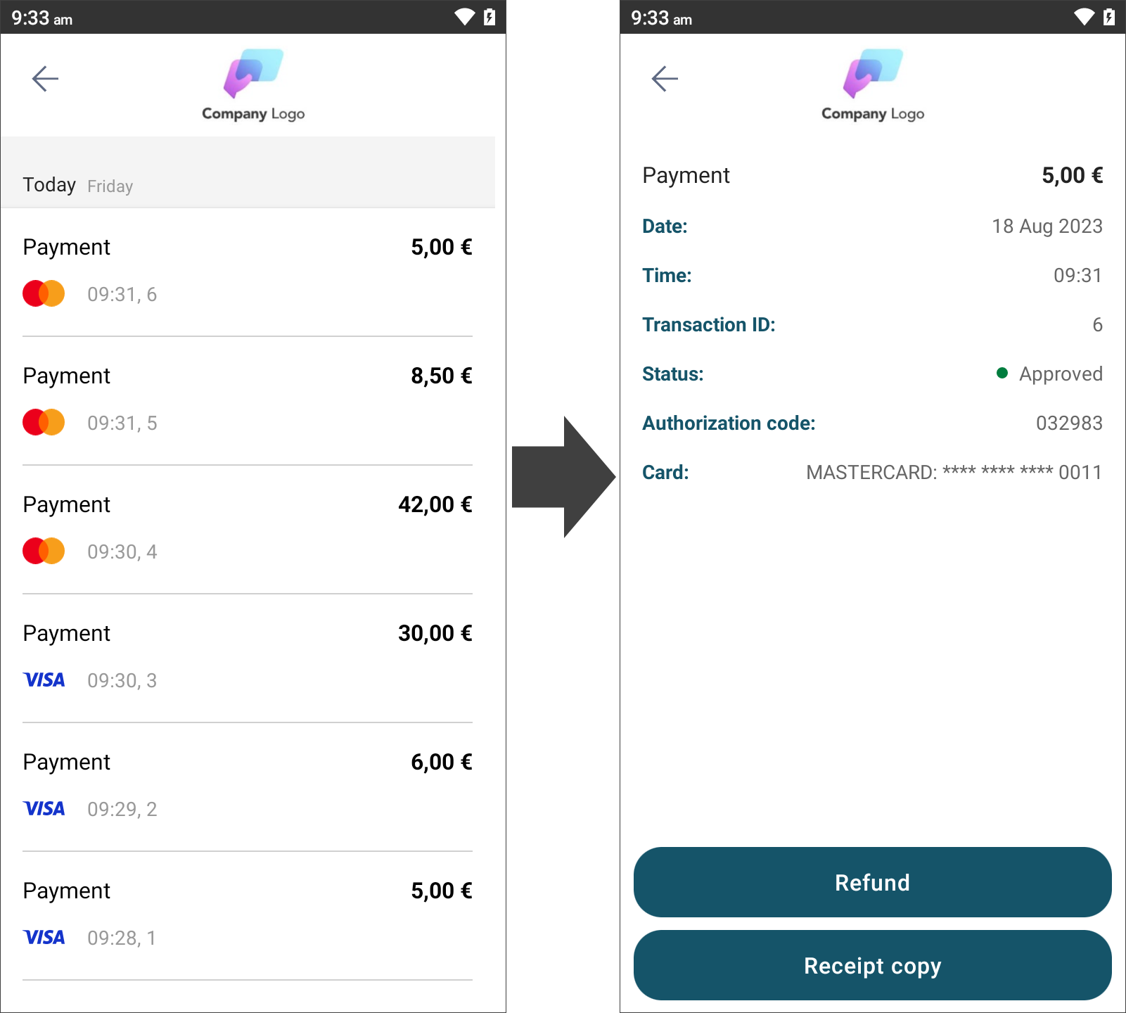 Reprint Transaction Receipt – Market Pay Assist